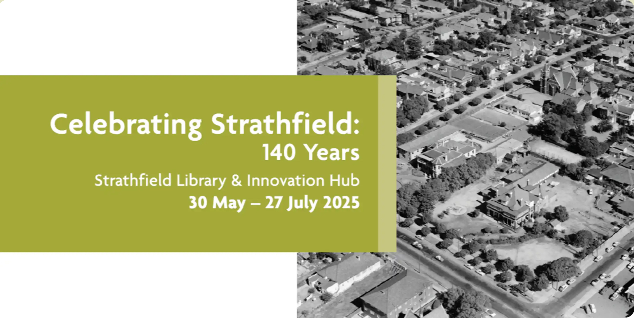 Strathfield 140th Anniversary celebrations – Strathfield-Homebush ...